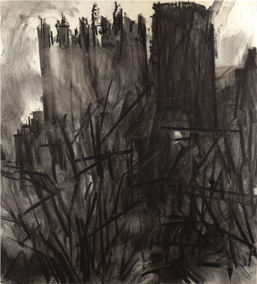 Dennis Creffield | Durham Cathedral from across the River Wear (1988 ...
