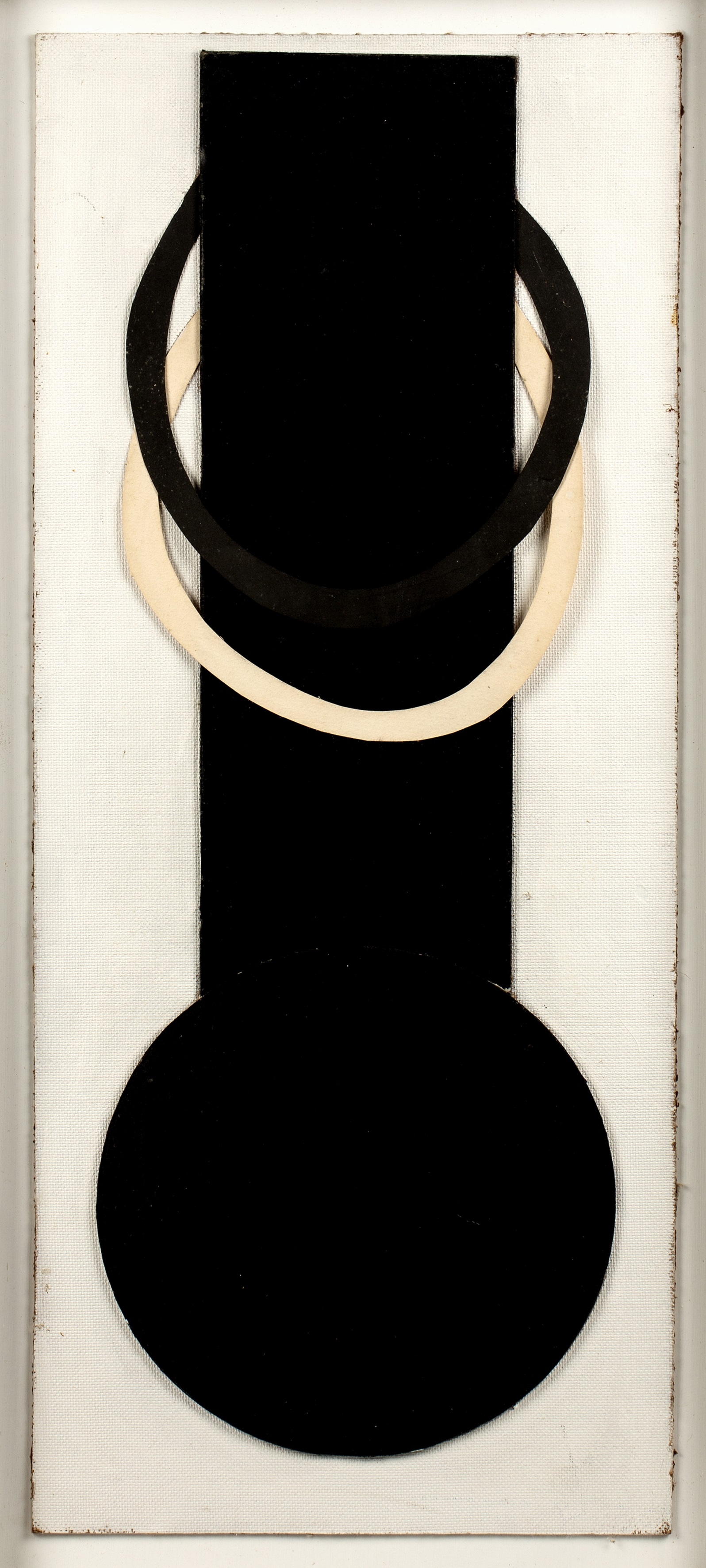 Terry Frost | Suspended Black and White (1972) | MutualArt