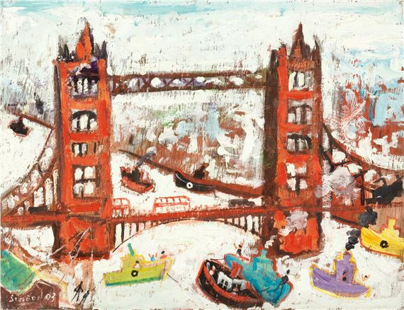 Simeon Stafford | London Bridge (2003) | MutualArt