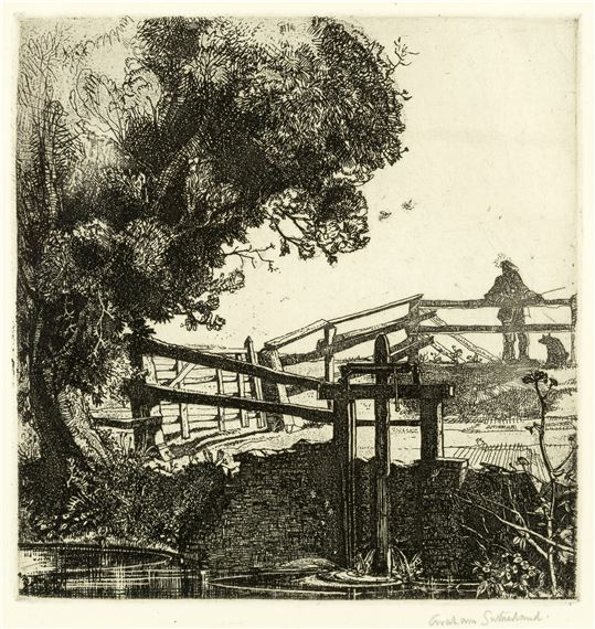 Graham Sutherland | Herons (1938) | MutualArt
