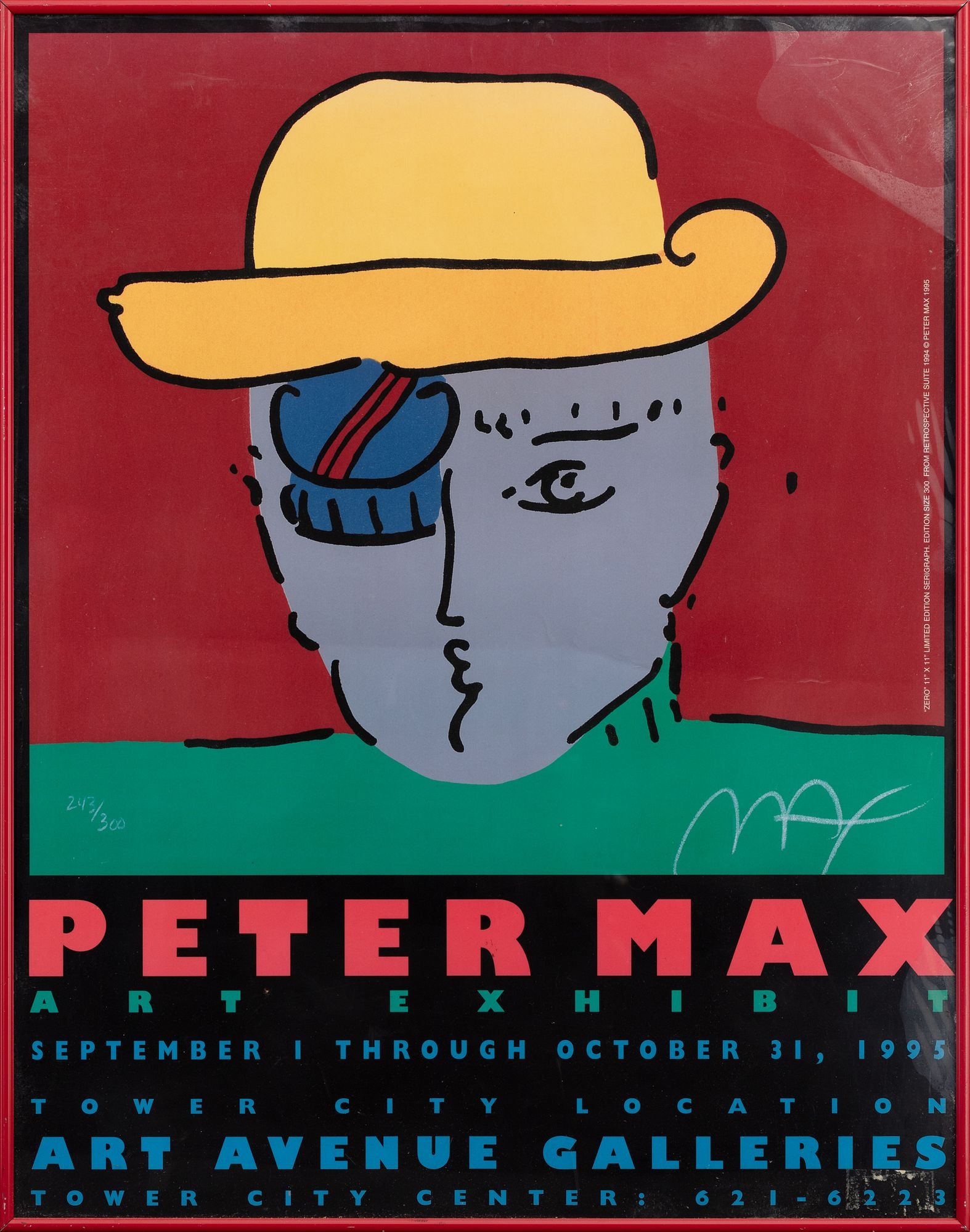 Peter Max | Peter MAX exhibit poster | MutualArt