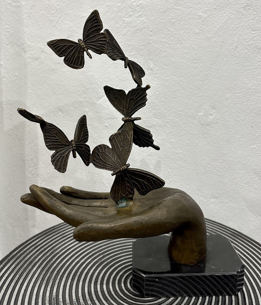 Miguel Fernando López (Milo) | A Hand Full of Butterflies | MutualArt