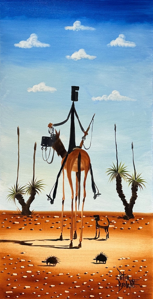 Peter Browne | The Bushranger's Pub | MutualArt