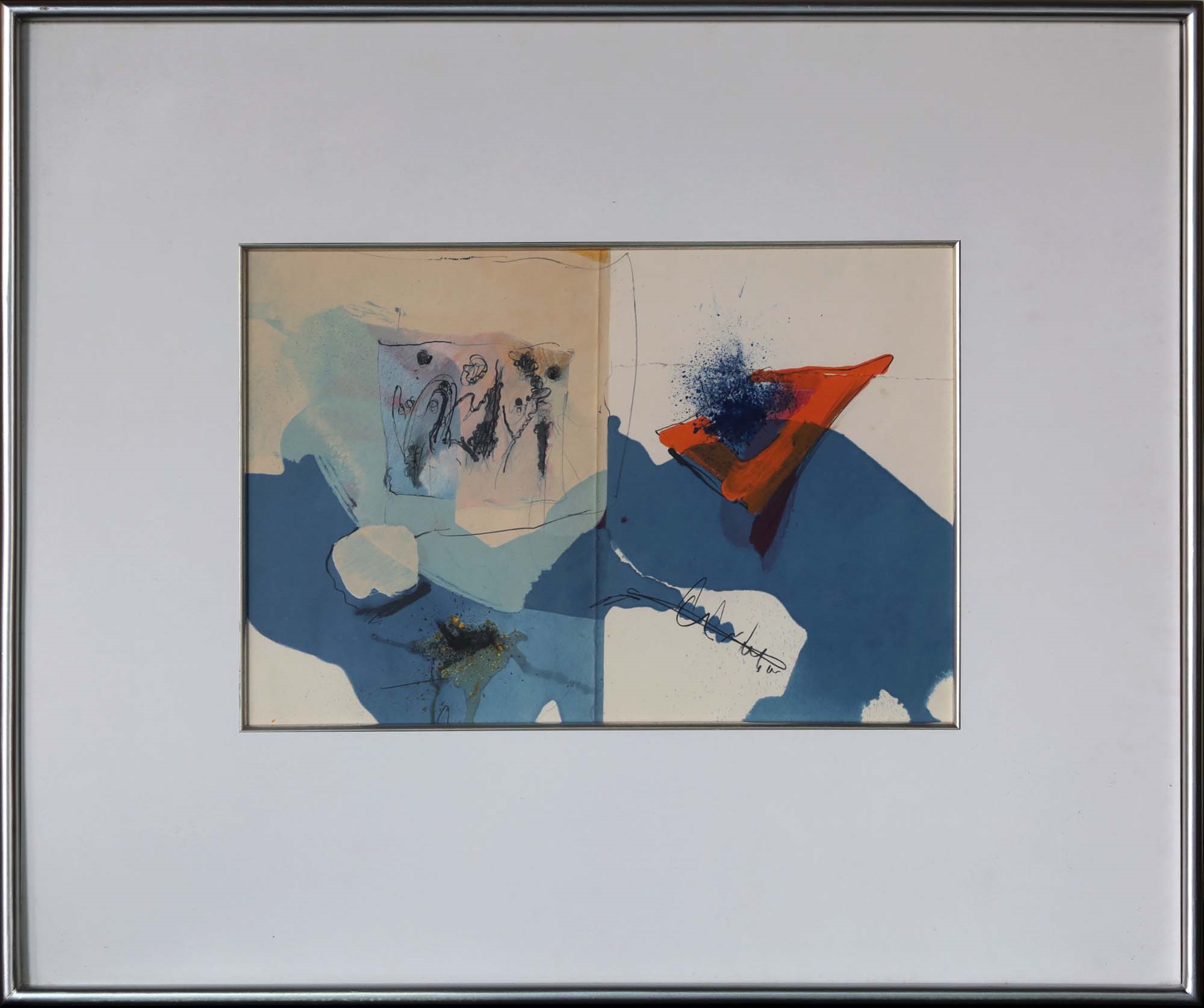 Paul Rebeyrolle | Derriere le Miroir (1967) | MutualArt