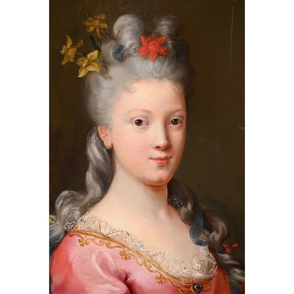 Alexis Simon Belle | Portrait de femme à la natte | MutualArt