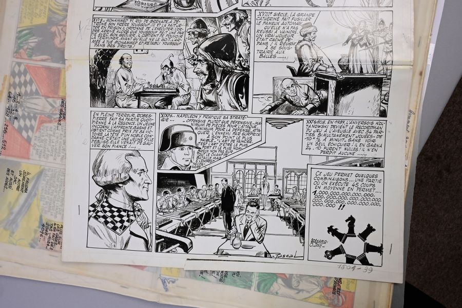 Claude Pascal | How was born the chess game | MutualArt