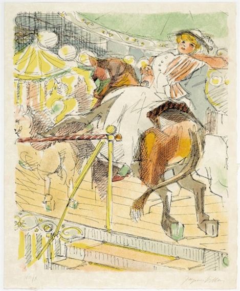 Jacques Villon | Carousel | MutualArt