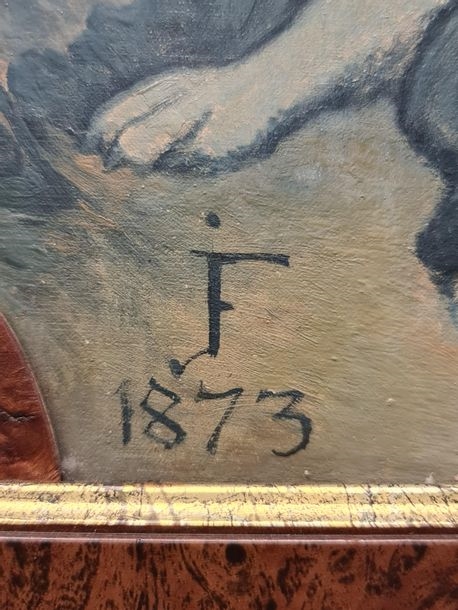 Joseph Felon | The sleeping man (1873) | MutualArt