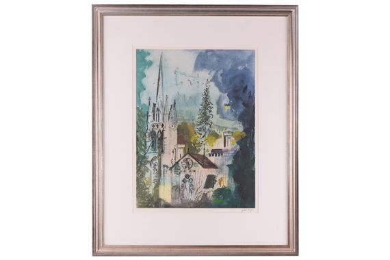 John Piper | 'Teffont Evias' (1903) | MutualArt