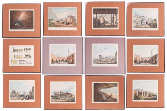 Thomas Talbot Bury | Twelve views of The Liverpool and Manchester ...