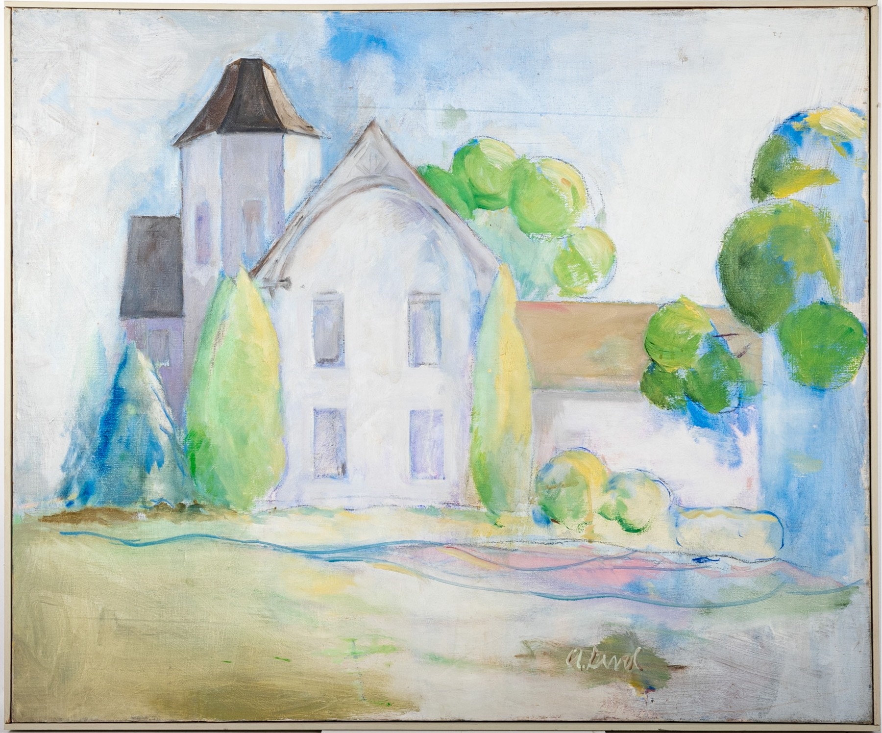 Robert DeVoe | Pastel Architecture | MutualArt