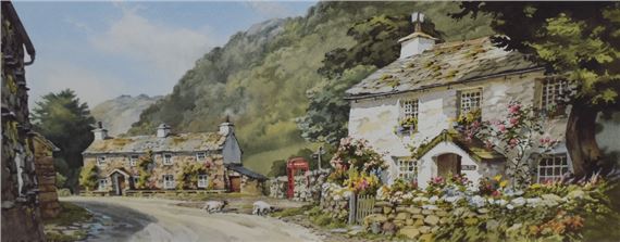 Judy Boyes | Walled Cottage Garden, Stonethwaite, Borrowdale | MutualArt