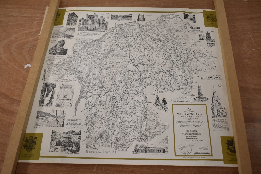 Alfred Wainwright | A map of the County of Westmorland (1974) | MutualArt