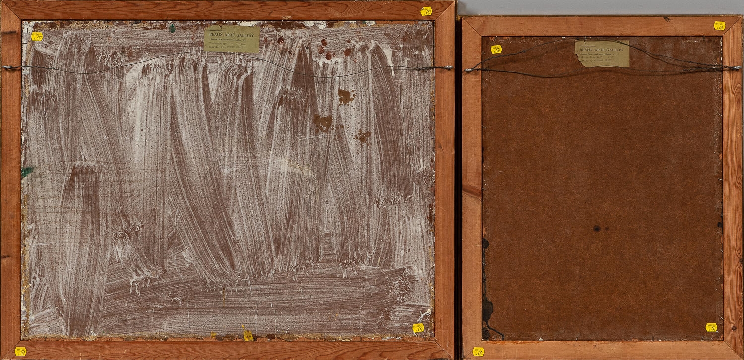 British School, 20th Century | Two Paintings Attributed to Anthony ...