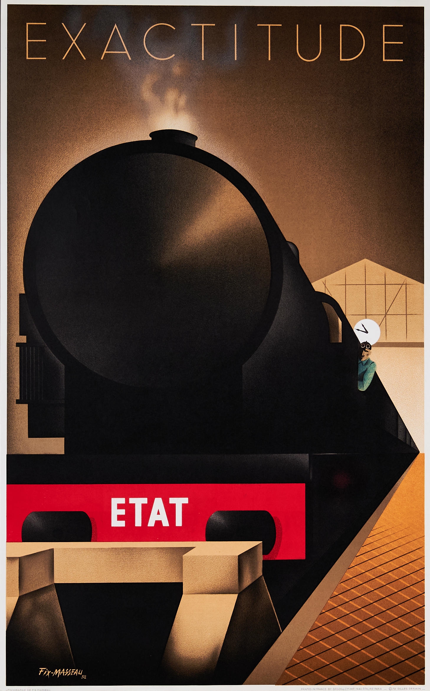 Pierre Fix-Masseau | A reprint of an original 1932 poster (1932 ...