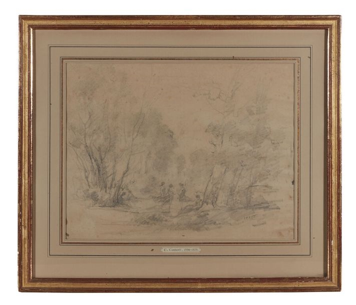 French School | Graphite drawing | MutualArt