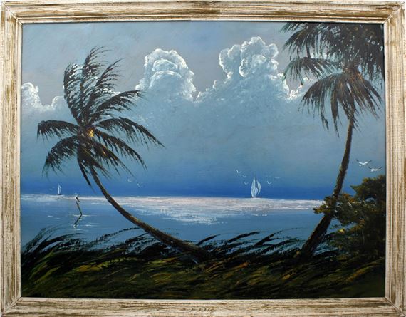 Isaac Knight | ISAAC KNIGHT FLORIDA HIGHWAYMEN TWIN PALM SAIL | MutualArt