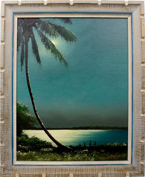 Sam Newton | SAM NEWTON FLORIDA HIGHWAYMEN LONE PALM | MutualArt