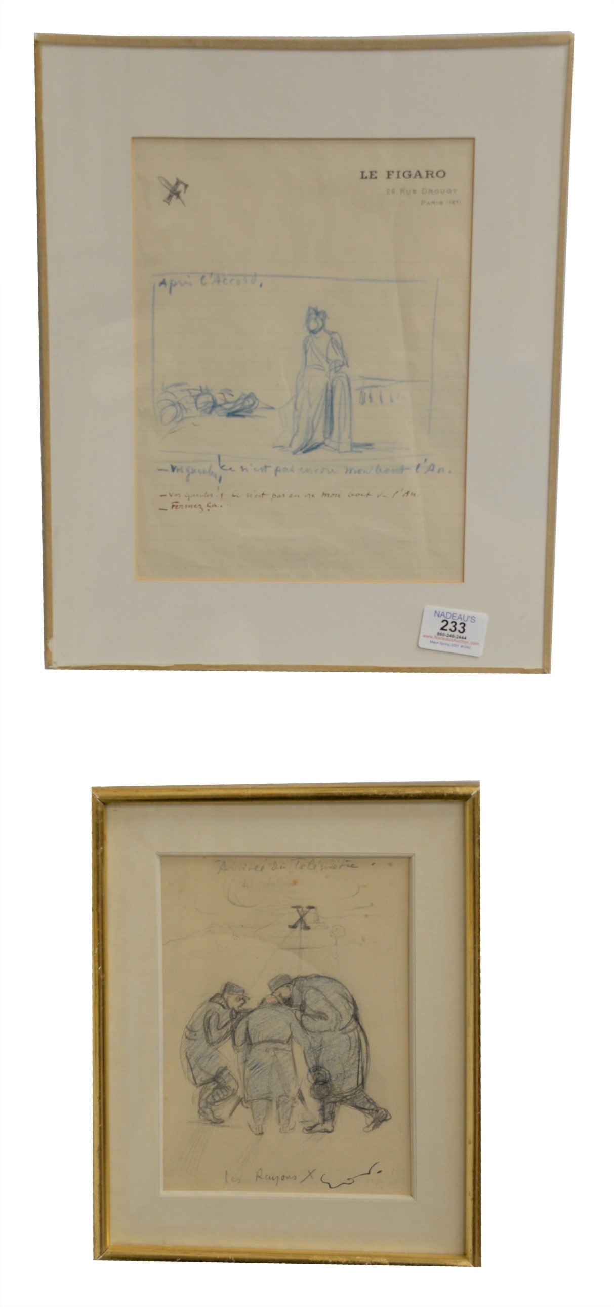 Jean-Louis Forain | Colored Pencil Studies | MutualArt