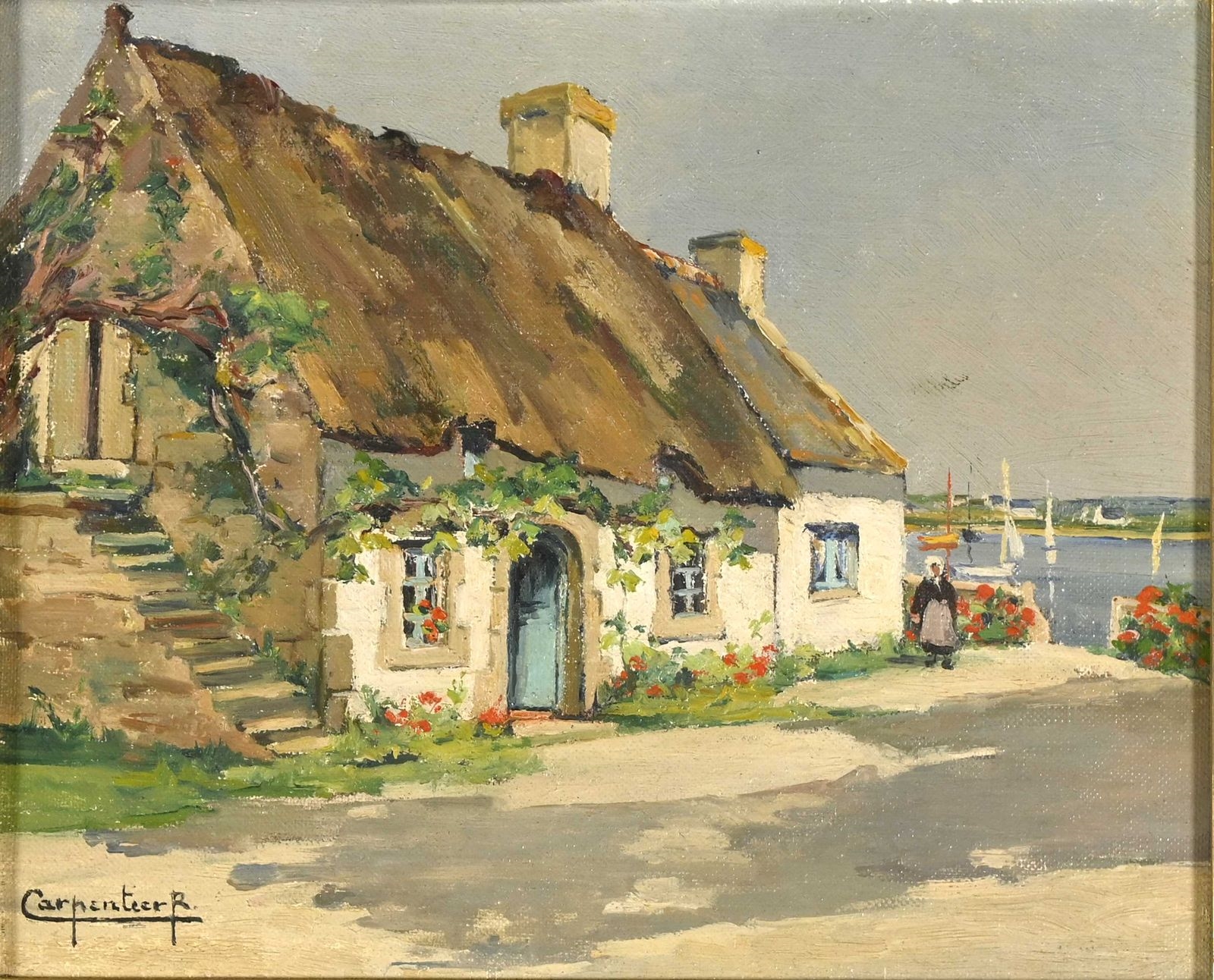 Renée Carpentier Wintz | Escalier extérieur | MutualArt