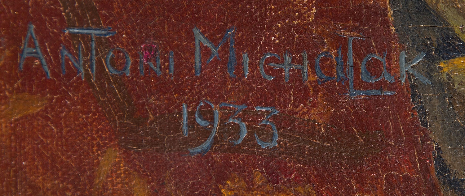 Antoni Michalak | Portrait of professor Jakub Parnas (1933) | MutualArt