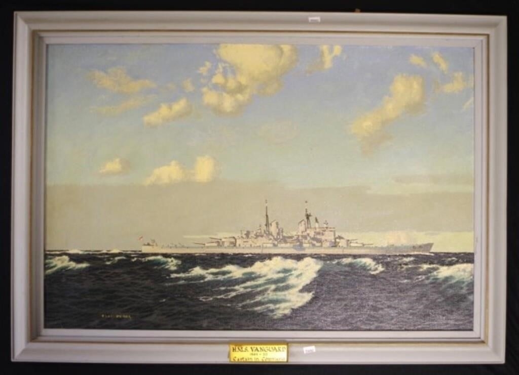 Charles Pears | last British Battleship | MutualArt
