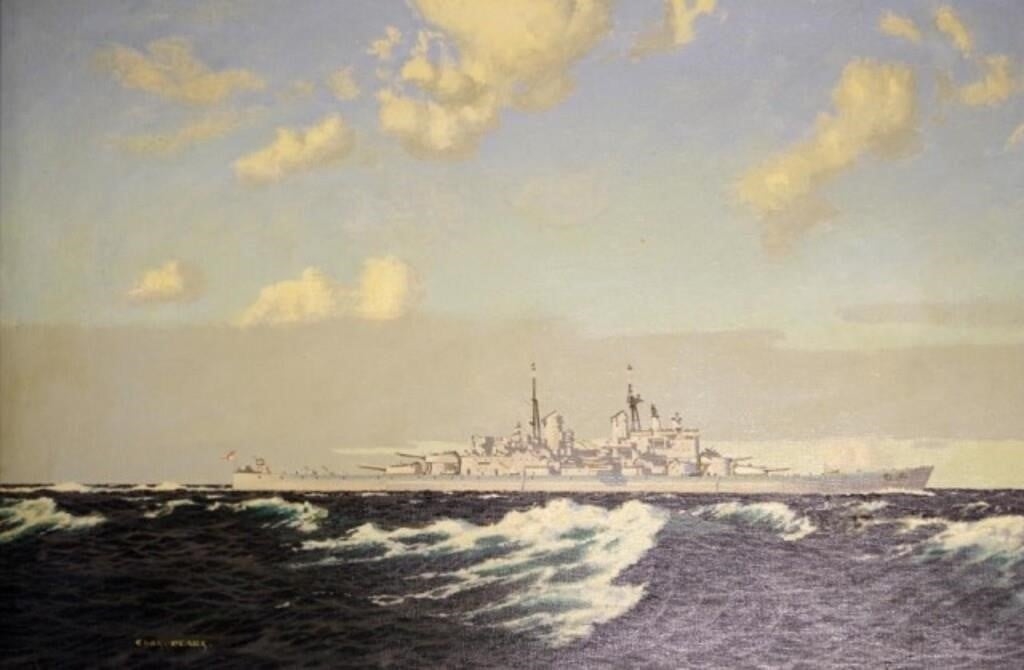 Charles Pears | last British Battleship | MutualArt