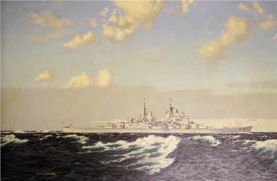 Charles Pears | last British Battleship | MutualArt