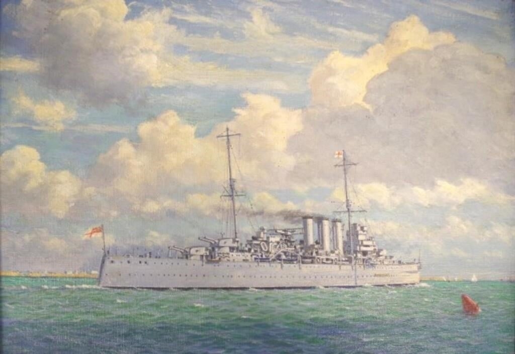 Richard Howard Penton | HMS London | MutualArt