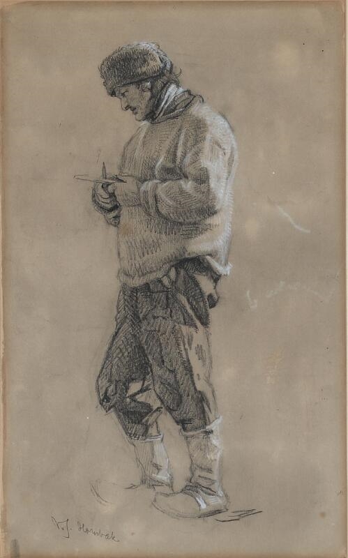 Viggo Johansen | Interiør fra Charlottenborg. Interior from ...