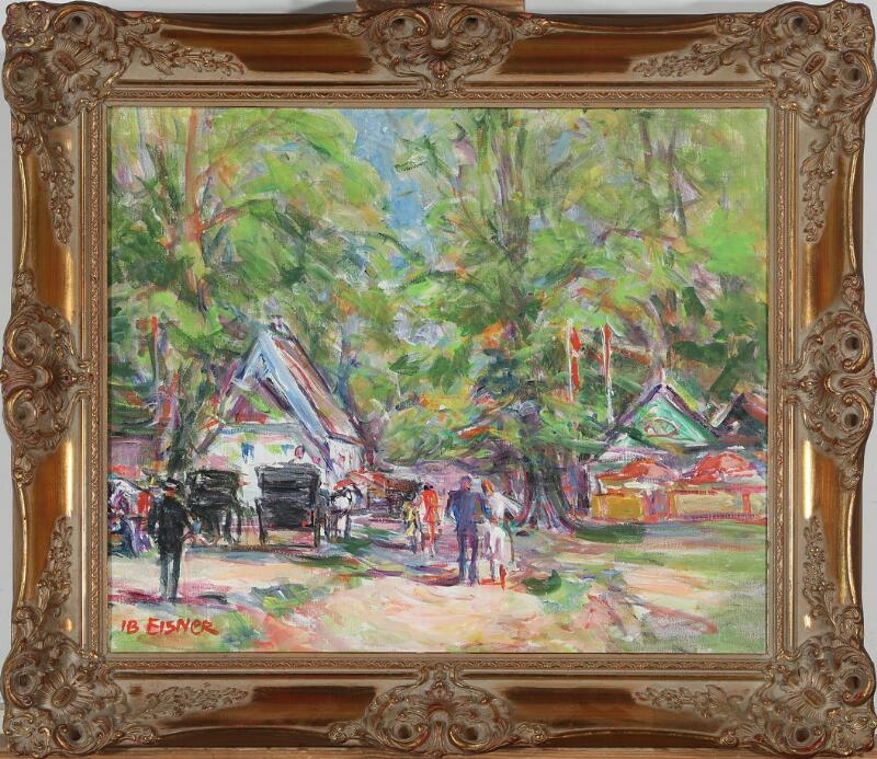 Ib Eisner | Summer scenery from Dyrehaven | MutualArt