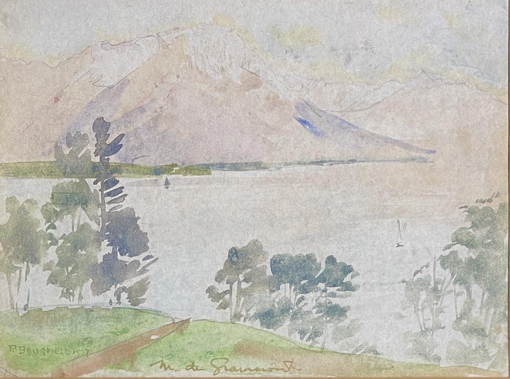 Peter Bousfield | View of Mount de Grammont | MutualArt