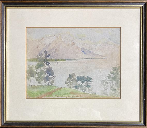 Peter Bousfield | View of Mount de Grammont | MutualArt