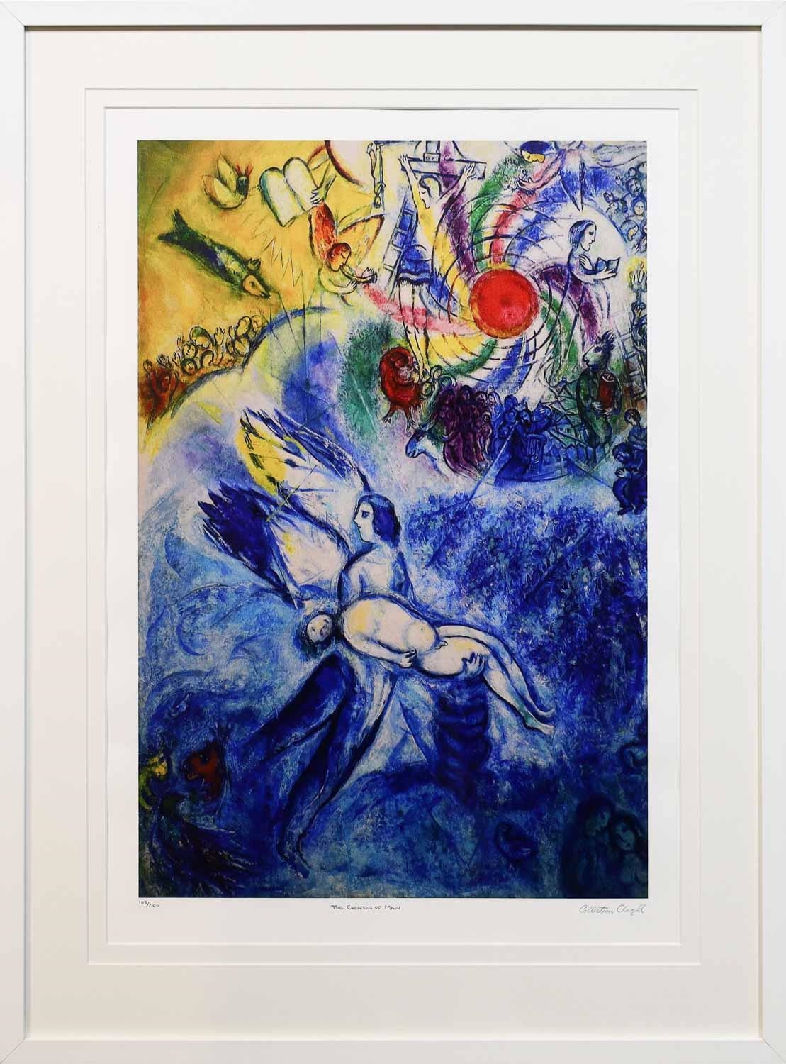 Marc Chagall | The Creation of Man | MutualArt