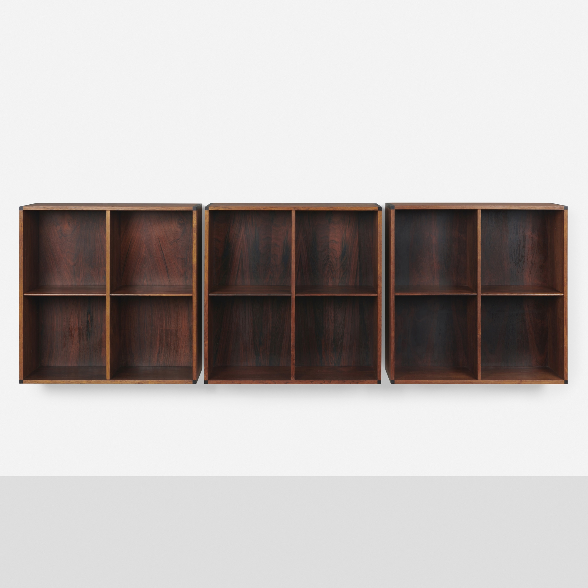 Aksel Kjersgaard | Wall-mounted bookcases, set of three | MutualArt