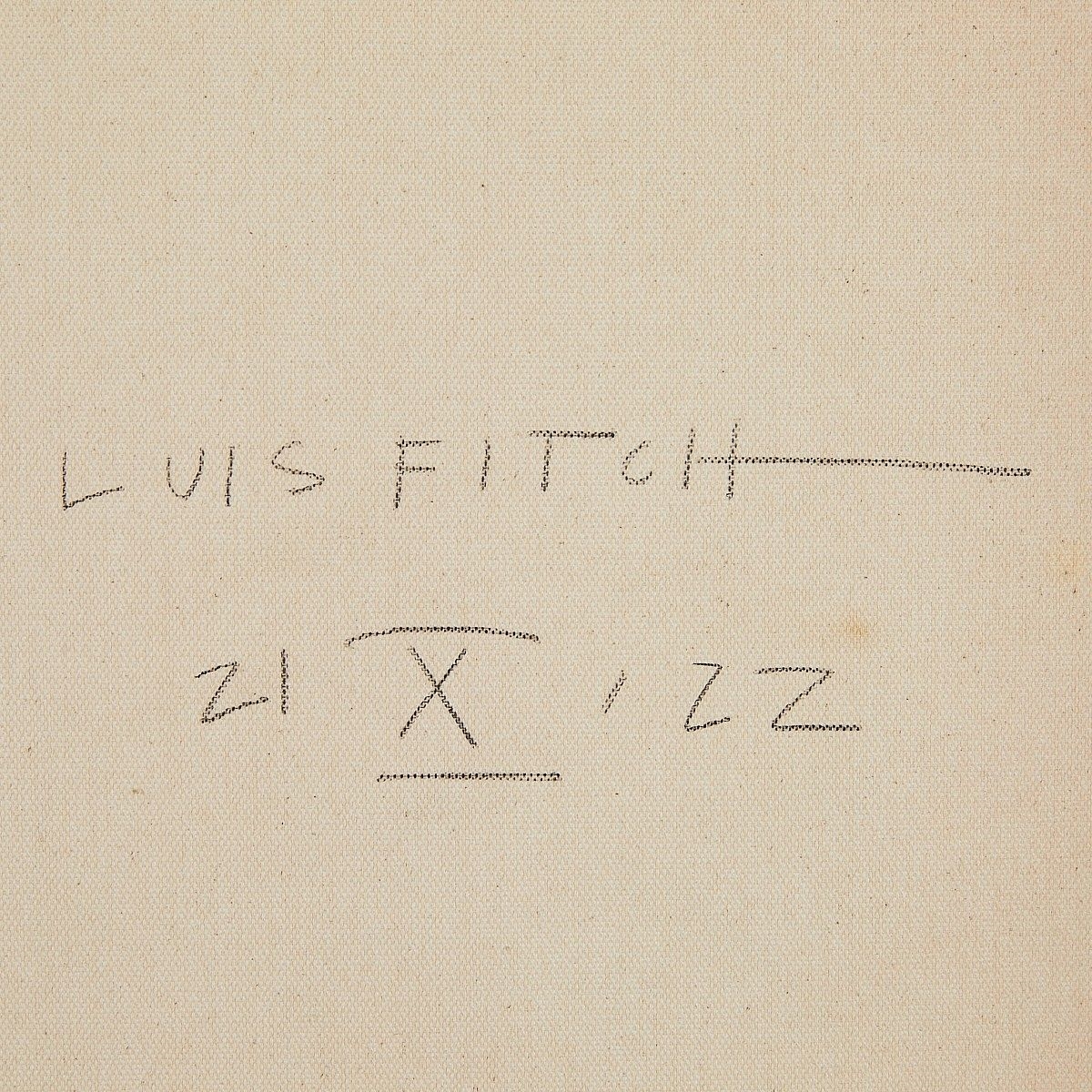 Luis Fitch | Future Self-Portrait I and Future Self-Portrait II, (2022 ...