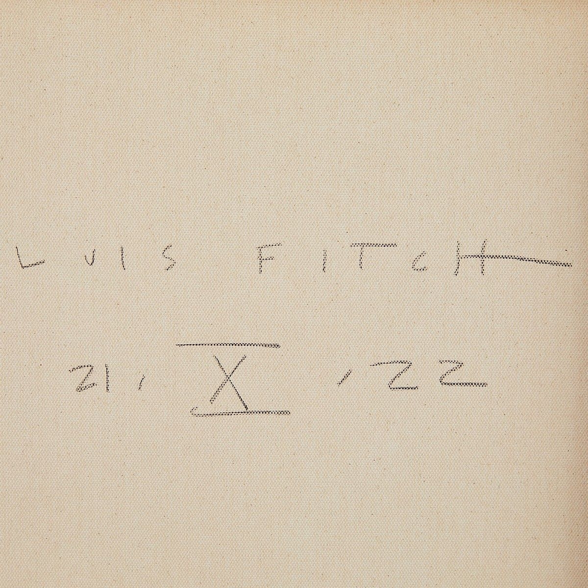 Luis Fitch | Future Self-Portrait I and Future Self-Portrait II, (2022 ...