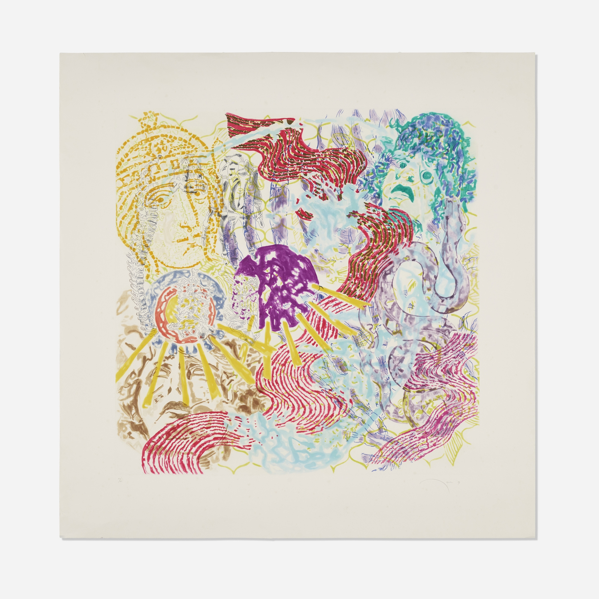 Nancy Graves | The Tragedy of Alcione and Justice (1989) | MutualArt