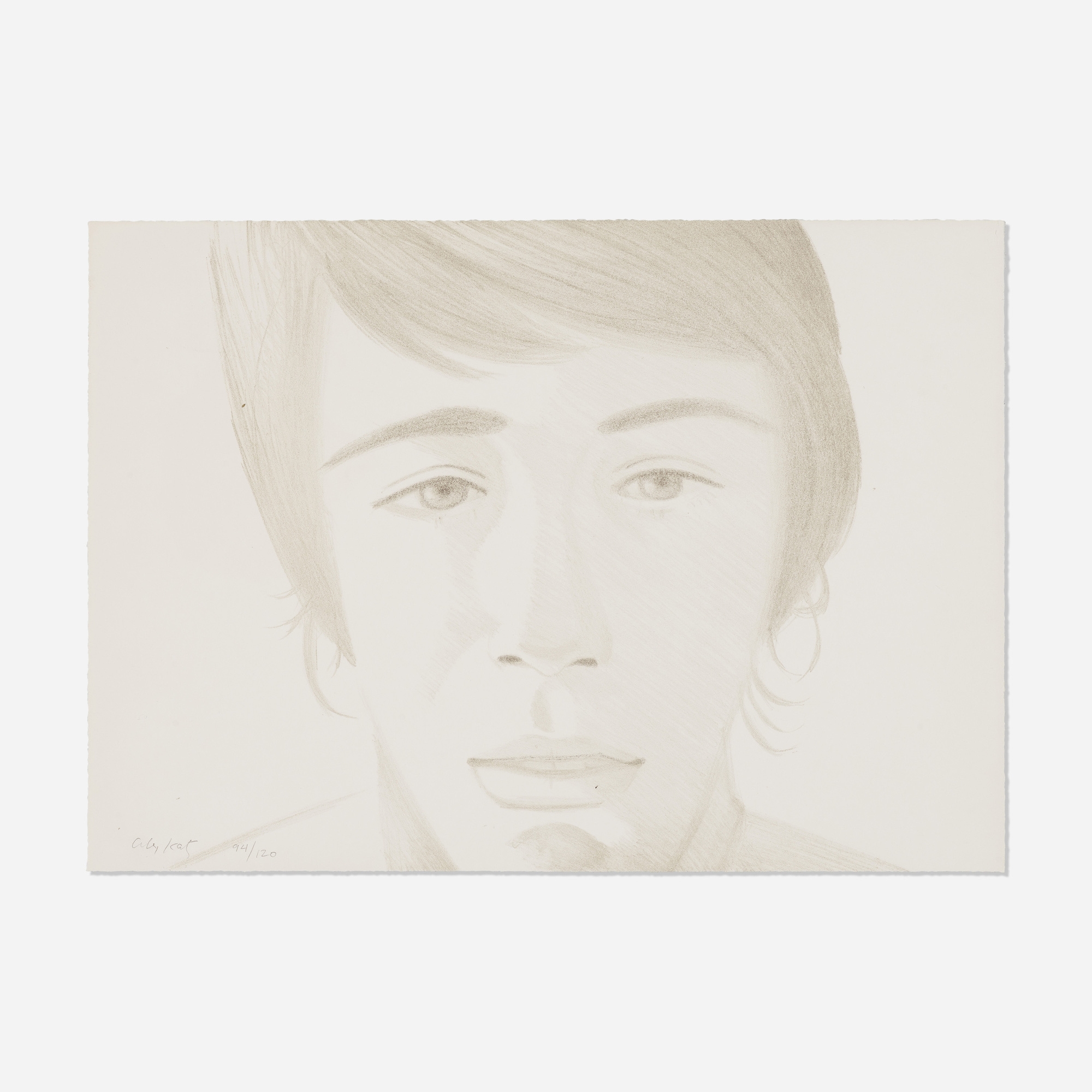 Alex Katz | Vincent (from the Prints for Phoenix House portfolio) (1972 ...