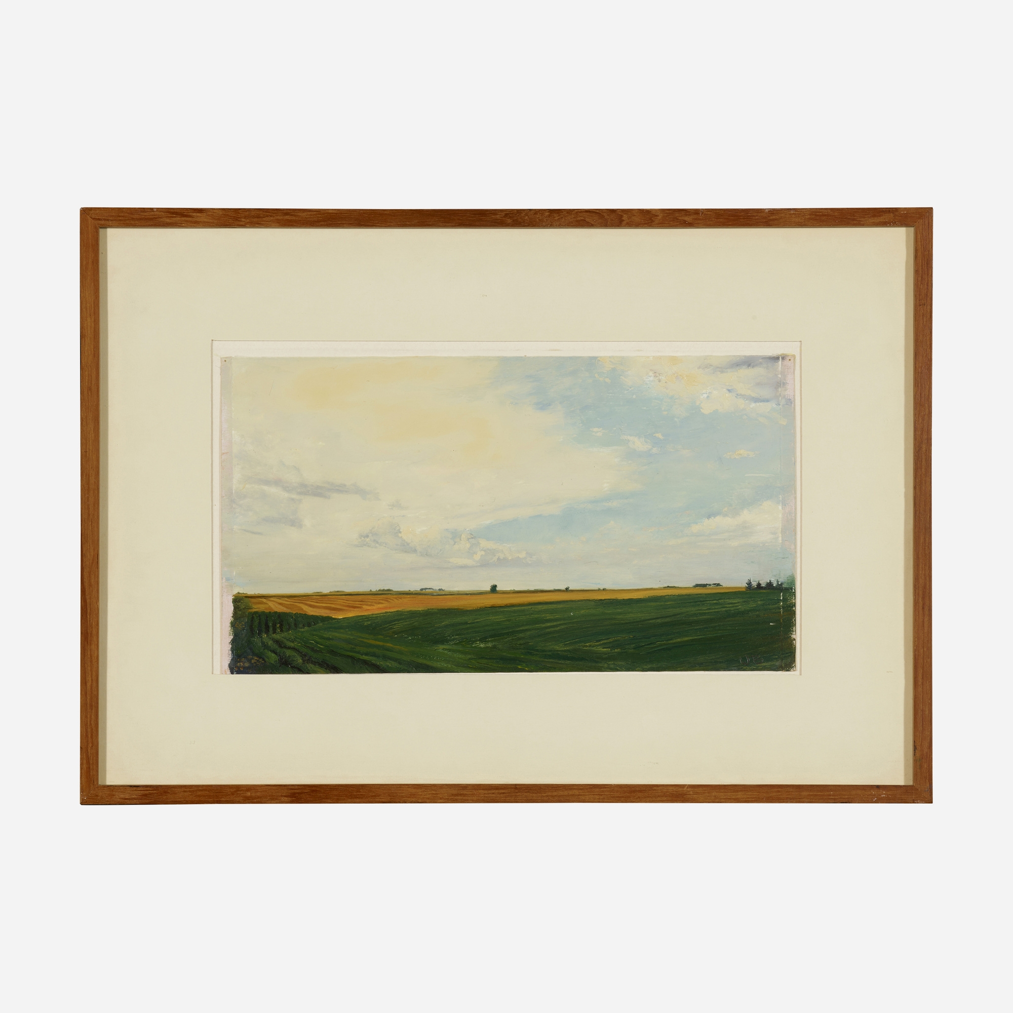 William George Beckman | Soybean Field (1980) | MutualArt