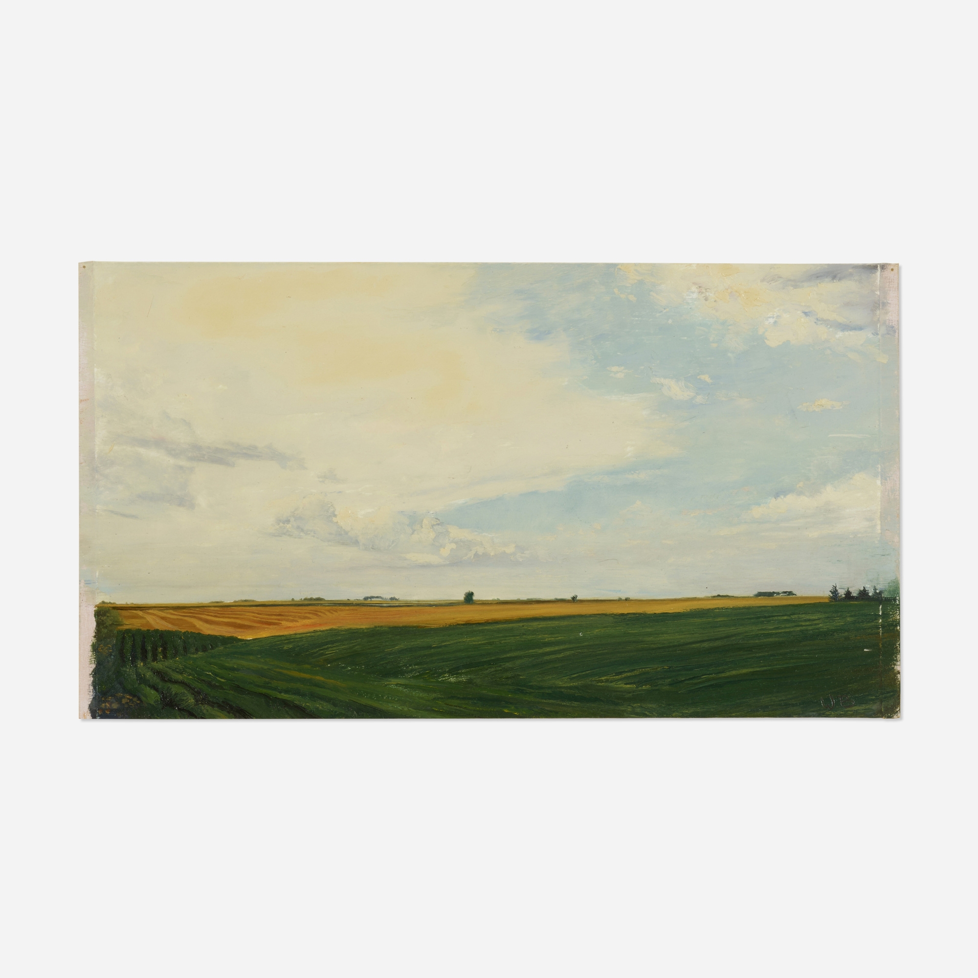 William George Beckman | Soybean Field (1980) | MutualArt