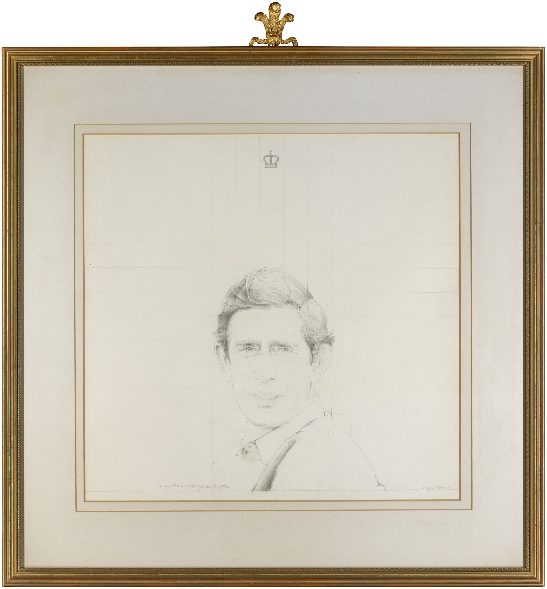 Bryan Organ | Study for Prince of Wales (1980) | MutualArt