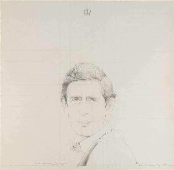 Bryan Organ | Study for Prince of Wales (1980) | MutualArt