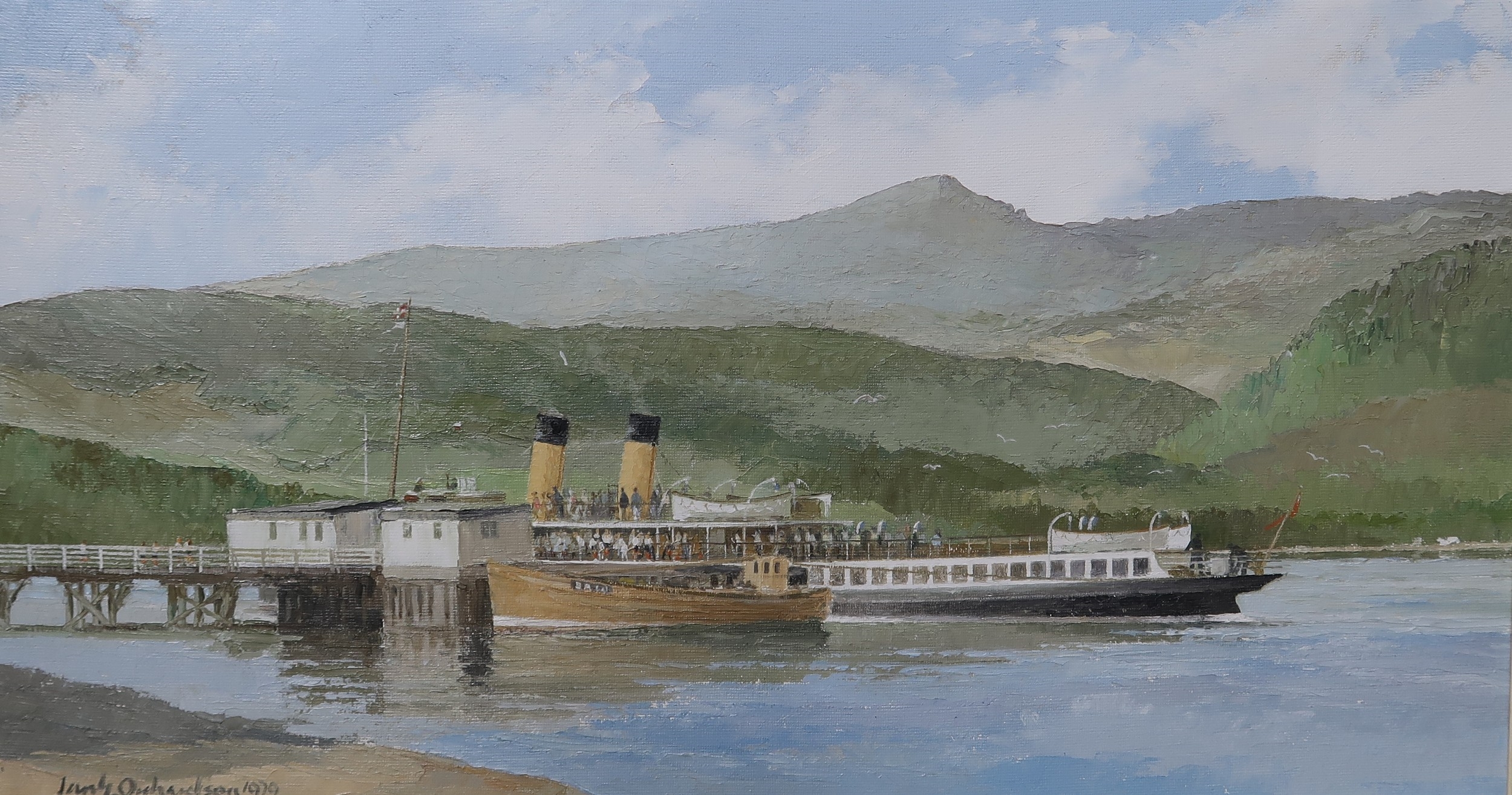 Ian G. Orchardson | IAN G ORCHARDSON GLEN SANNOX TO BRODICK , | MutualArt