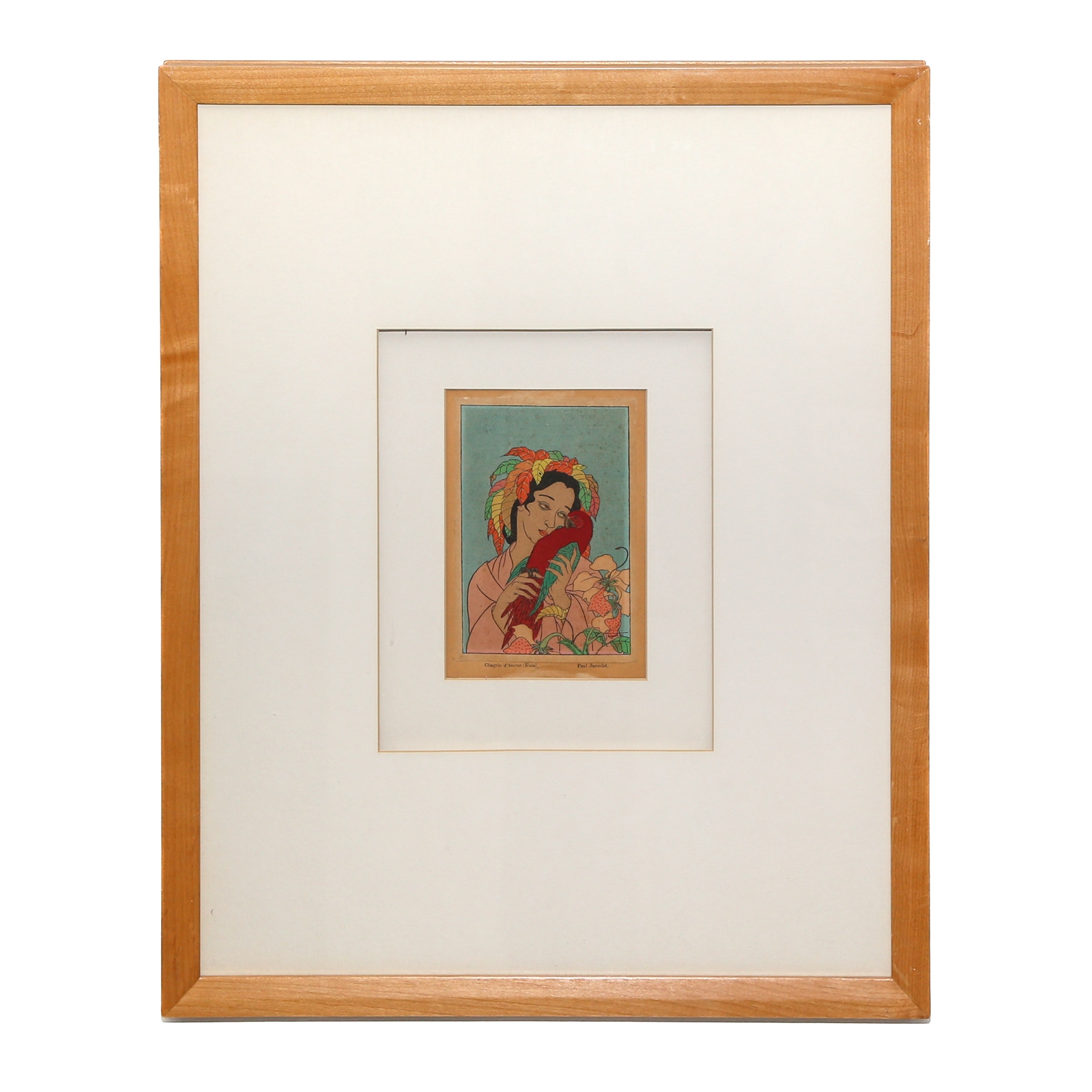 Paul Jacoulet | Chagrin d'Amour: Kusai | MutualArt