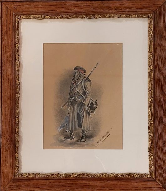 Jacques-Marie Gaston Onfray de Bréville Job | Prussian infantryman ...