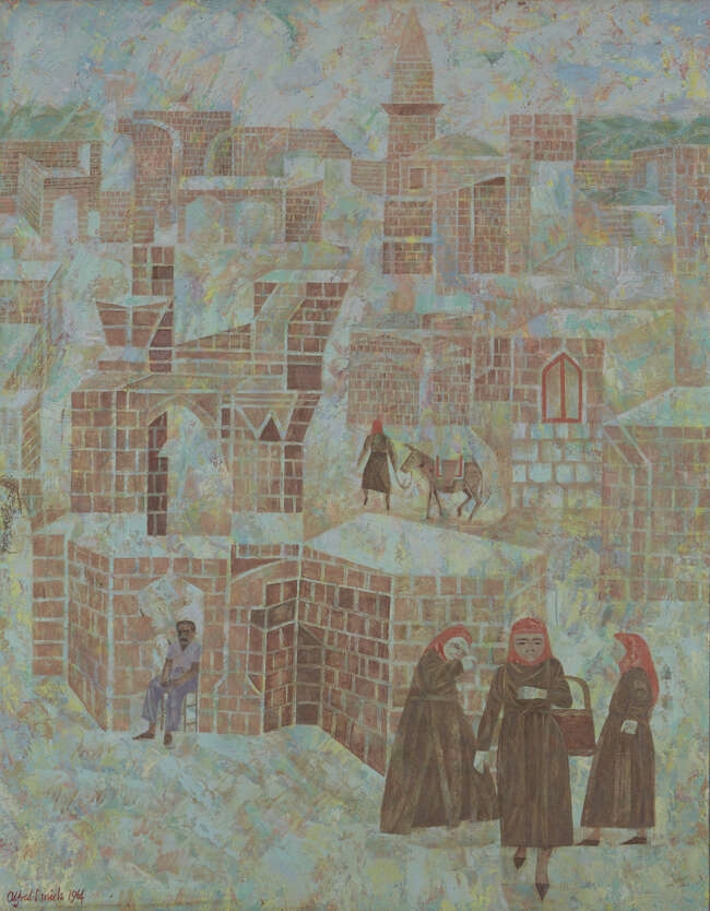 Alfred Daniels | British 1924-2015 - The Flying Gate (1964) | MutualArt