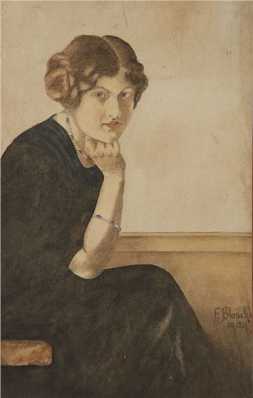 German School, 20th Century | German school early-20th century - Portrait of a lady (Early 20th ...