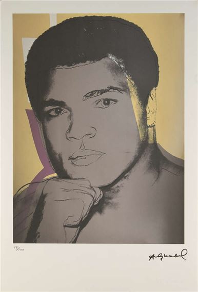 Andy Warhol | Muhammad Ali | MutualArt