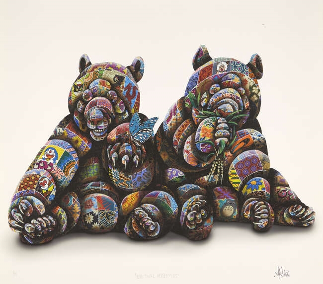 Louis Masai | Blue tinted perspectives (2021) | MutualArt